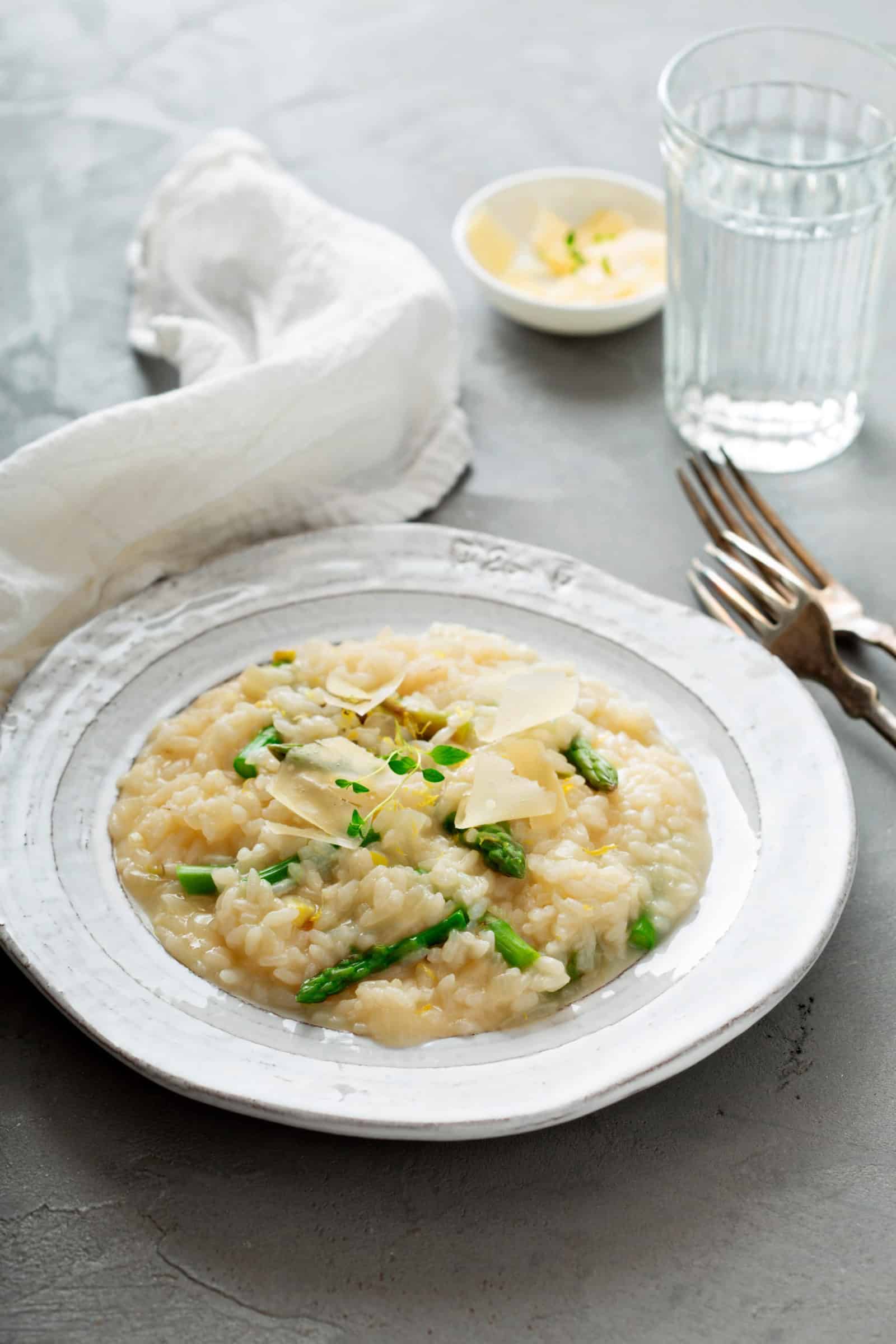 Spargelrisotto Mit Grünem Spargel Rezept Für Den Thermomix®
