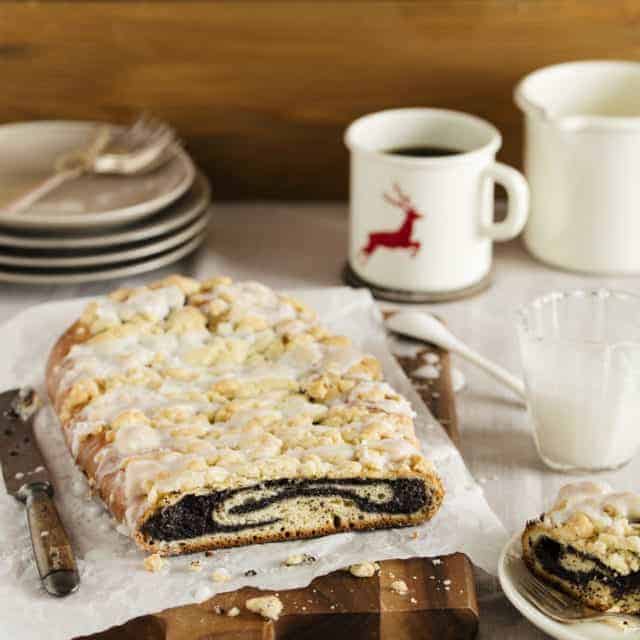 Mohn-Striezel mit Streuseln – Rezept für den Thermomix®
