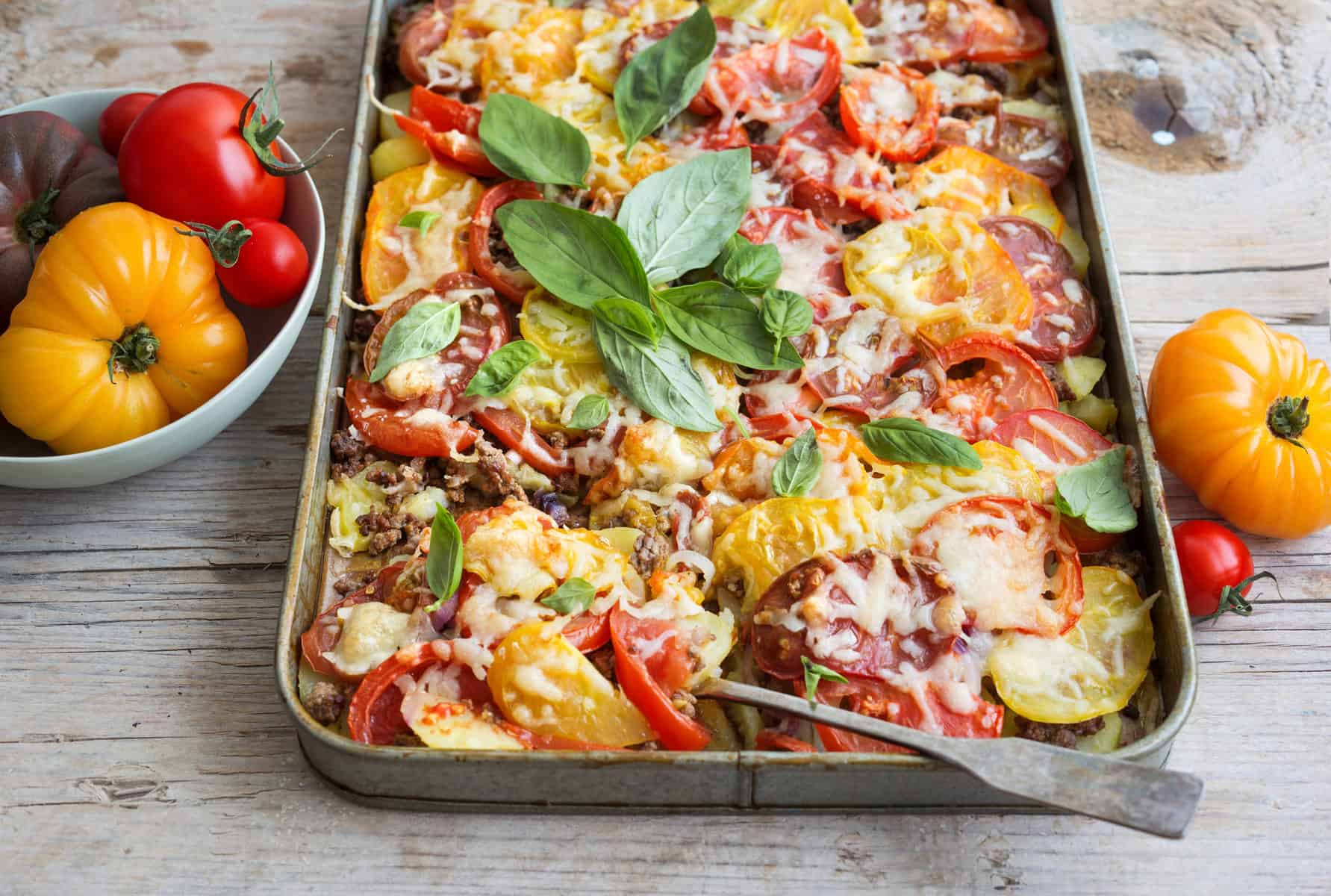 Pizza Auflauf mit Kartoffeln und Hack Rezept f 252 r den Thermomix 174 