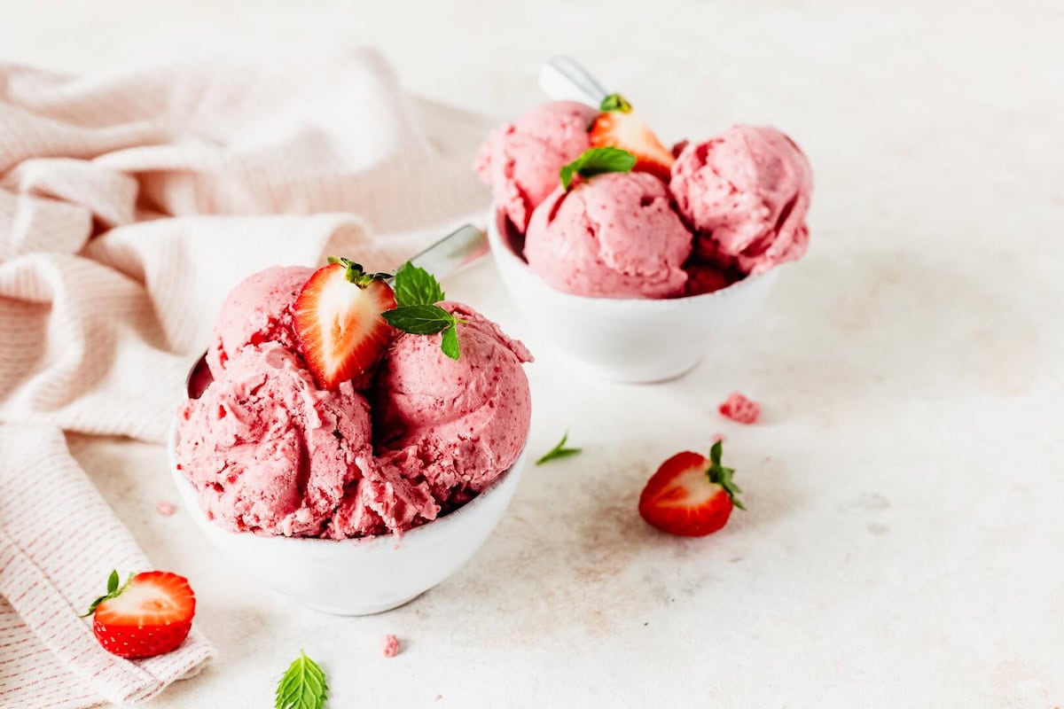 Erdbeereis Rezept Thermomix