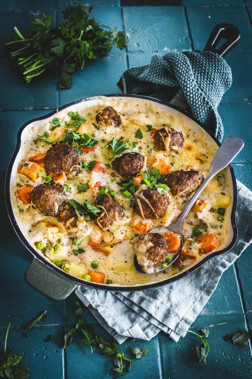 Wikinger-Auflauf – Rezept für den Monsieur Cuisine