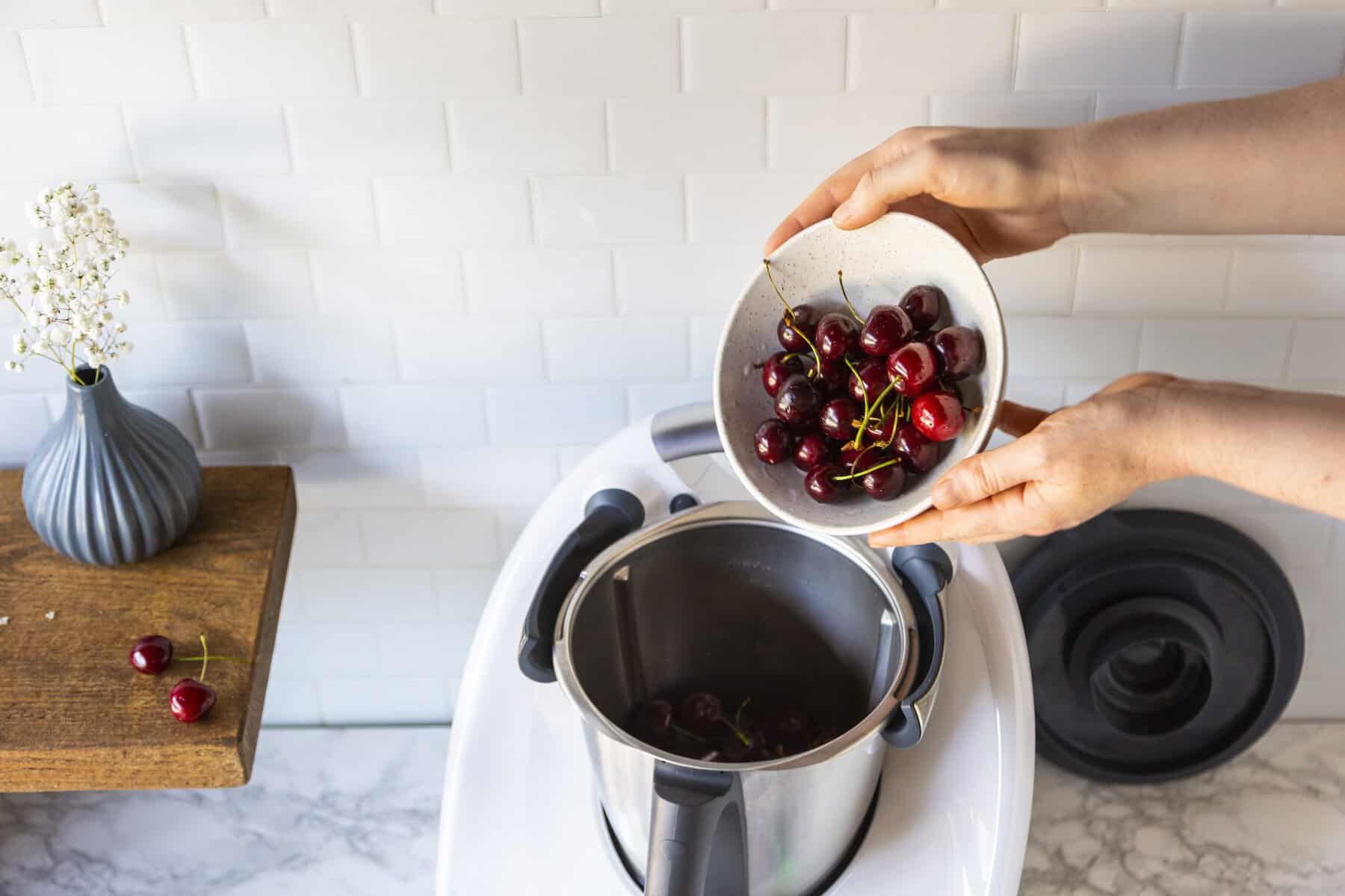 Kirsche Entsteinen Thermomix